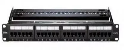 Efficient 24-Port Patch Panel for Streamlined Networking