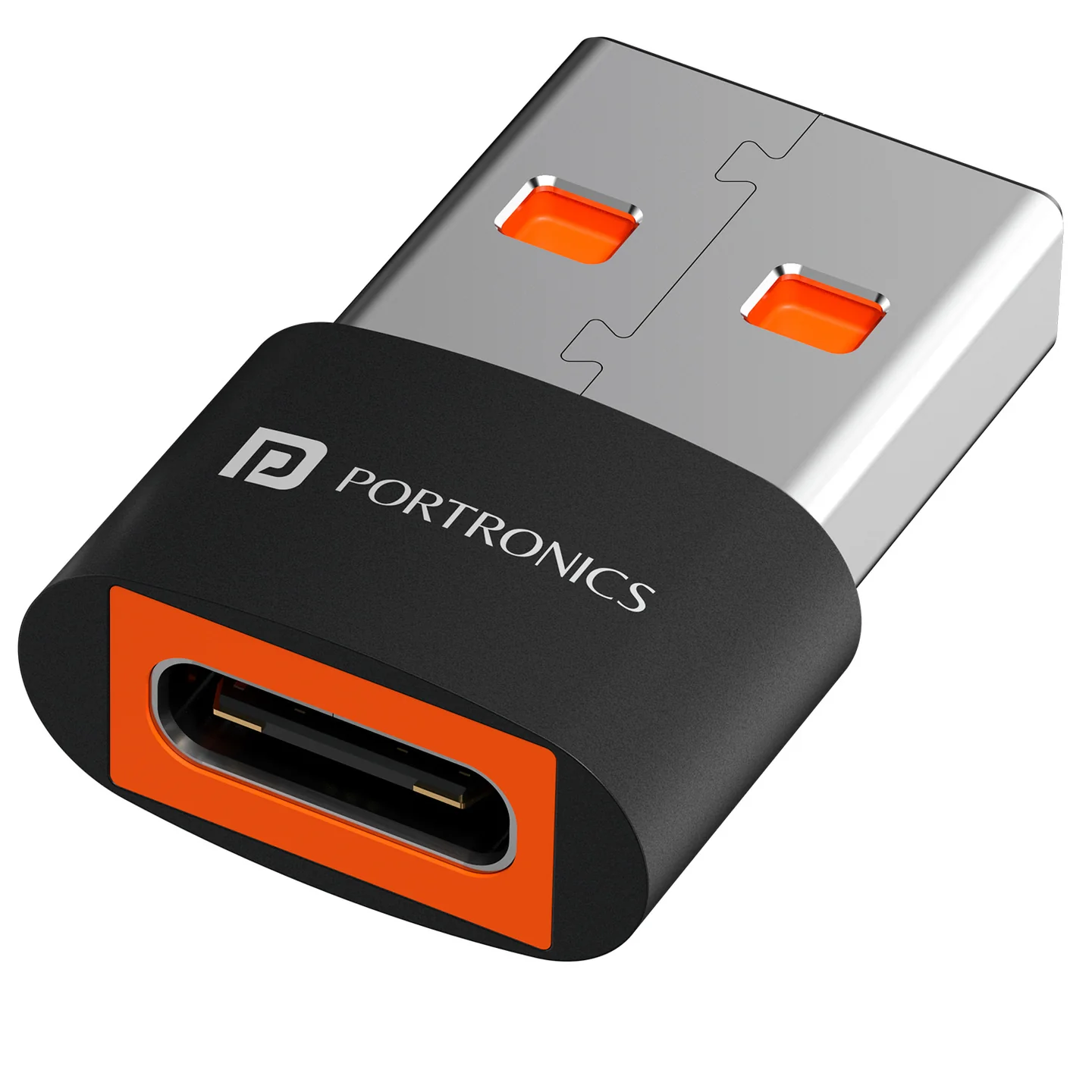 Portronics Bridge X USB 3.0 to Type C OTG Adapter, 10Gbps