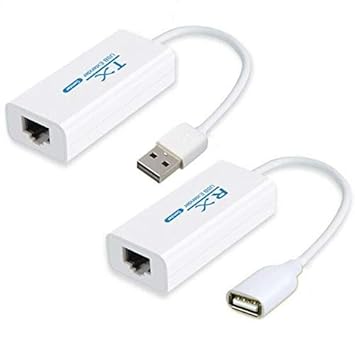 USB LAN Extender Over RJ45 – 200M Adapter for USB Devices
