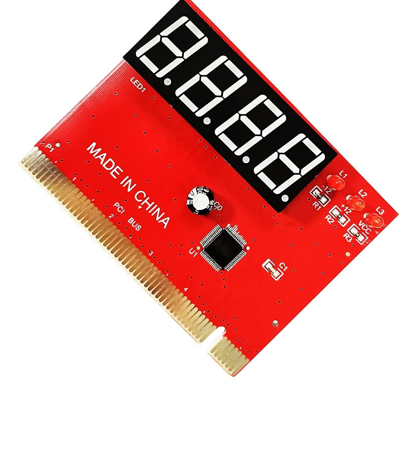 PCI 4-Digit Motherboard Diagnostic Card – PC Testing Tool