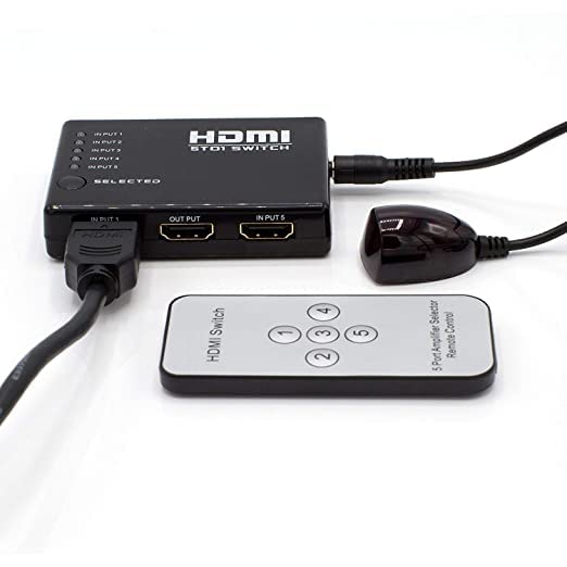 HDMI Switcher: 3x1/5x1 PIP | Switch & View Now!