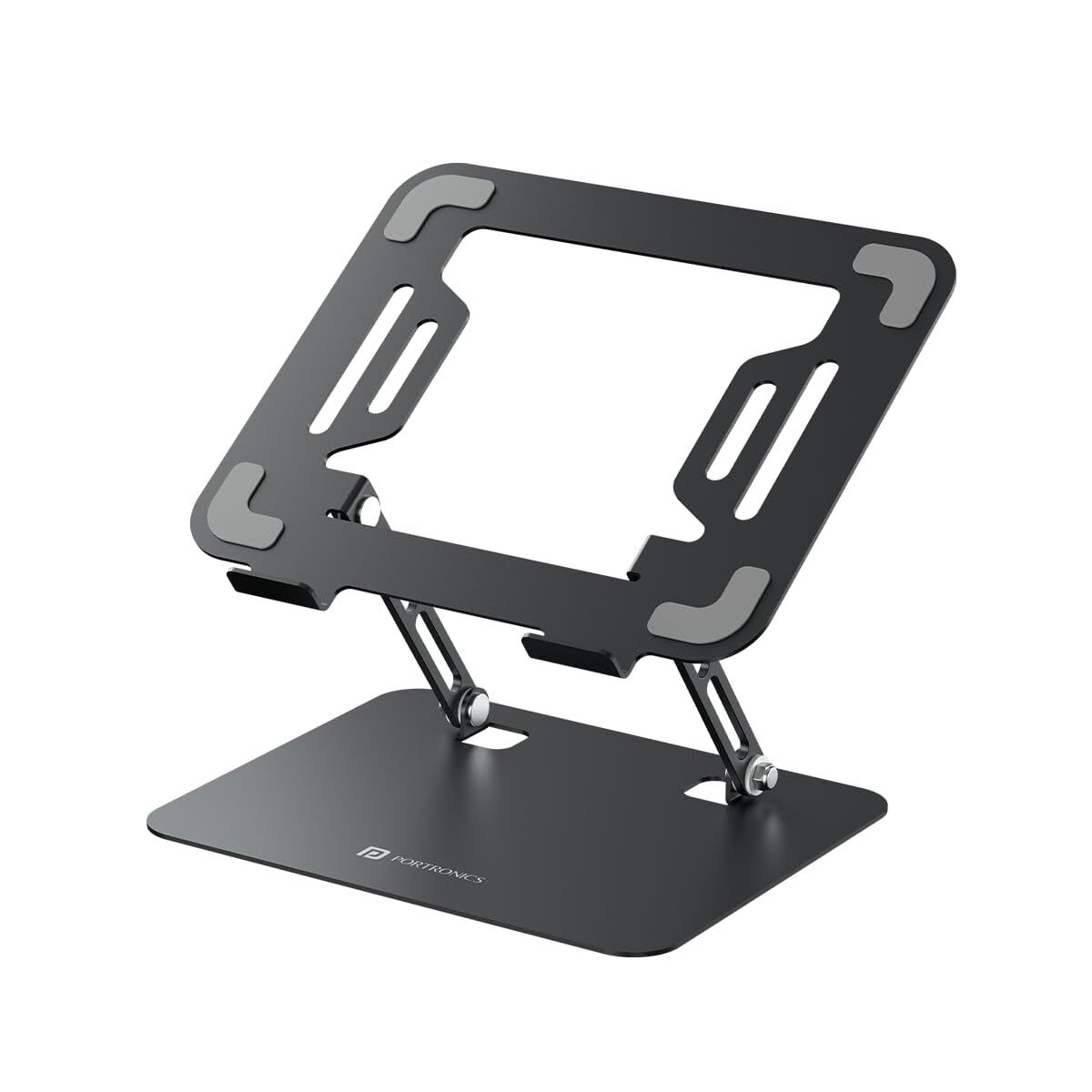 Buy Portronics My Buddy K3 Pro Laptop Stand – Sturdy & Foldable!