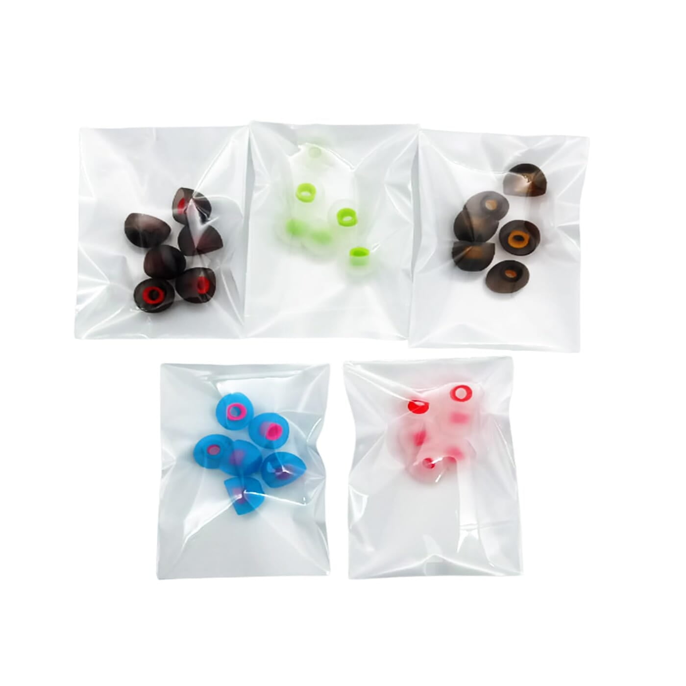 Soft Silicon Rubber Earbuds Eartips (Pack of 10) – Comfort Fit