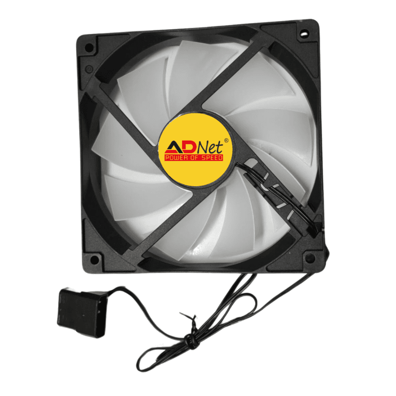 Adnet RGB CPU Cooler AD-CF-349 120mm, 1500 RPM, LED Fan