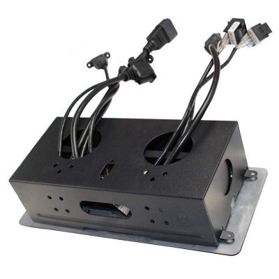 Premium Conference Table Connectivity Box with HDMI, VGA, LAN & Power Ports