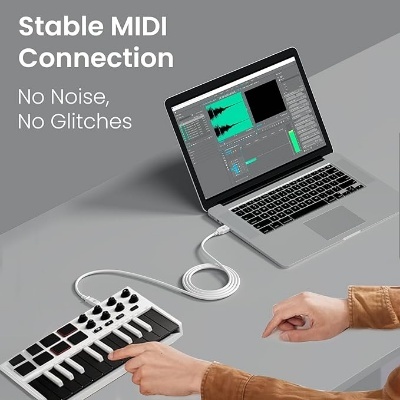 Portronics PrintLink 5M Printer Cable - USB Type-A to B