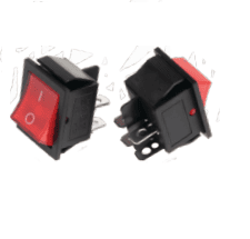 30A Rocker Switch for Welding Machines – 4-Pin ON/OFF Switch