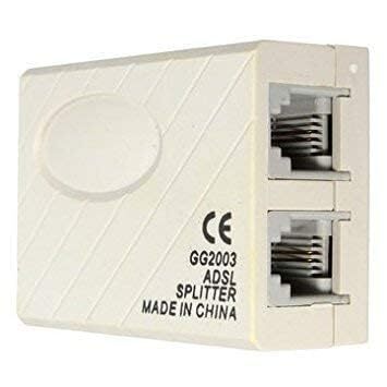 ADSL VDSL RJ11 Splitter for Landline & Modem | Plug & Play