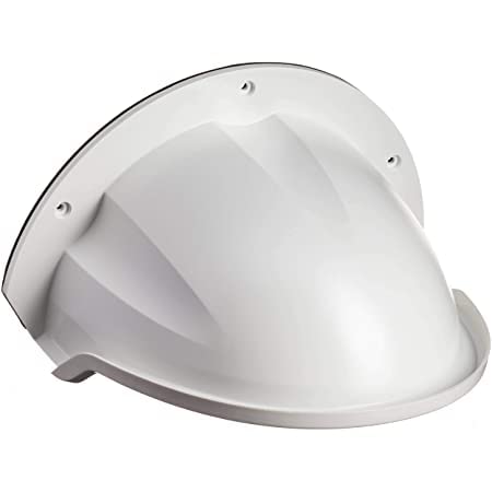 CCTV Camera Shade/Cap - Weather & Bird Protection (White)