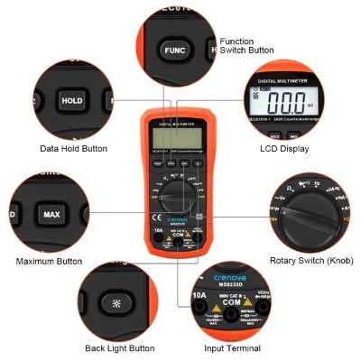 Buy Yellow Digital Multimeter – Accurate Testing, Order Now!