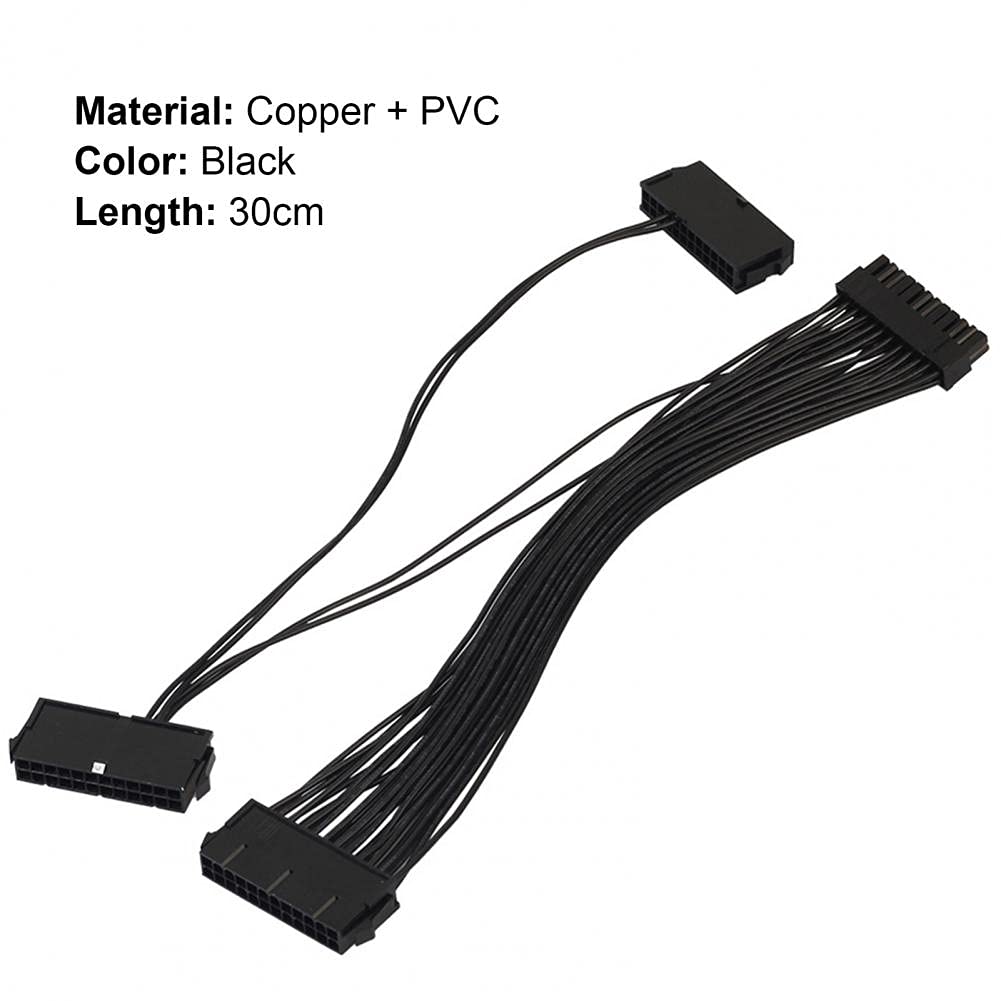 24 Pin to 24 Pin Y Cable - Power Extension Solution
