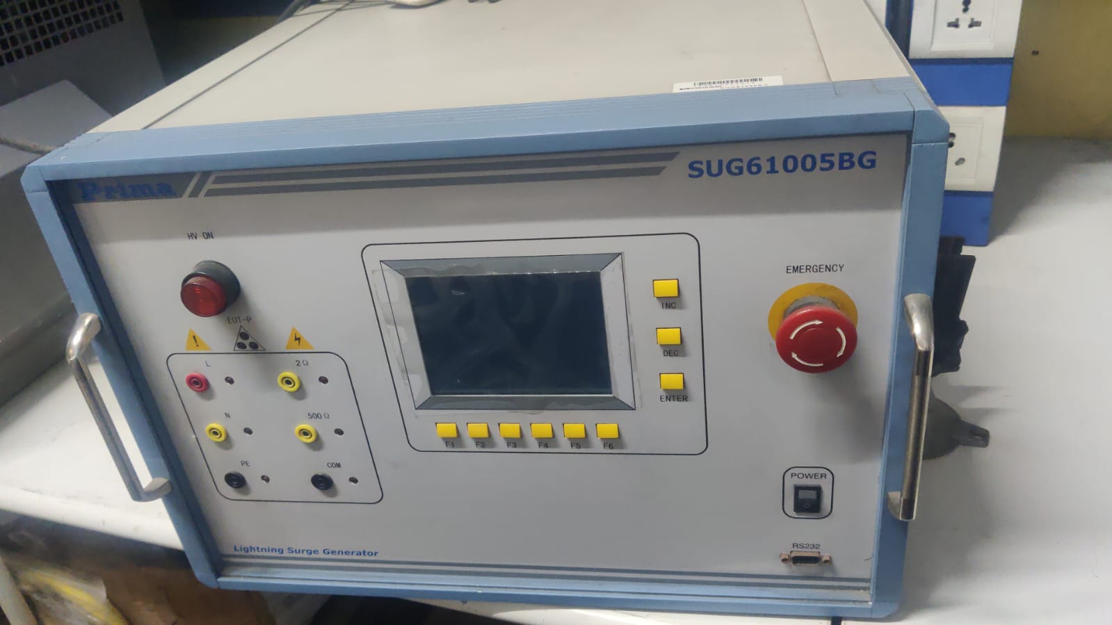 SUG61005BG Surge Generator - 0-6kV EMC Testing, IEC Compliant