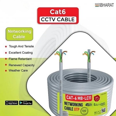 Buy Now: High-Speed Cat 6 Cable, 4-Pair UTP LAN Wire 100m/305m