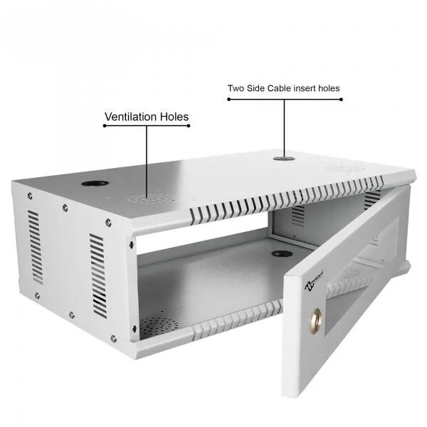 CCTV DVR/NVR/Server Rack with 3 Glass Door