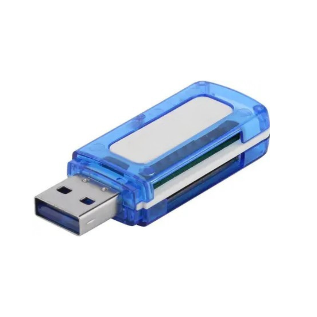All-in-One USB 2.0 Memory Card Reader – Multi Card Slot