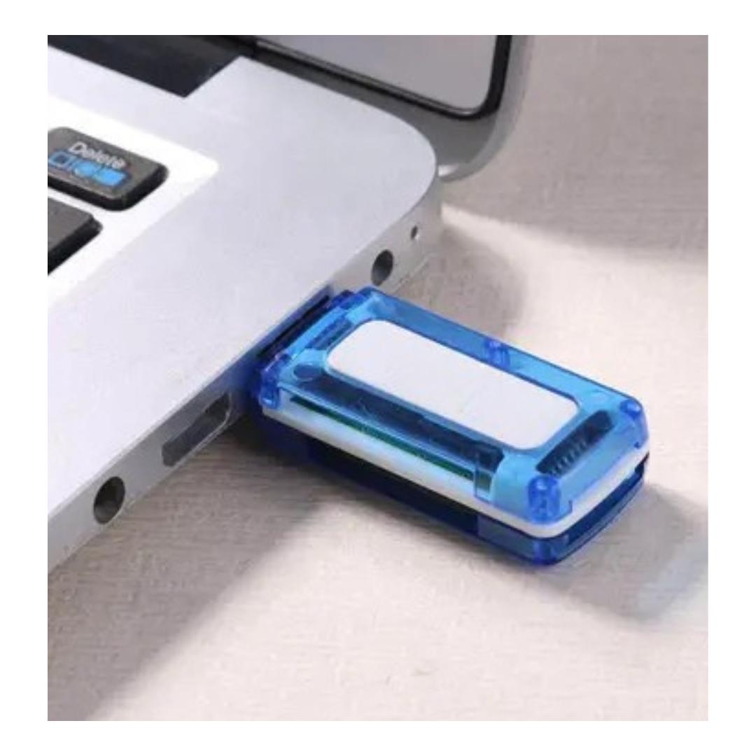 All-in-One USB 2.0 Memory Card Reader – Multi Card Slot