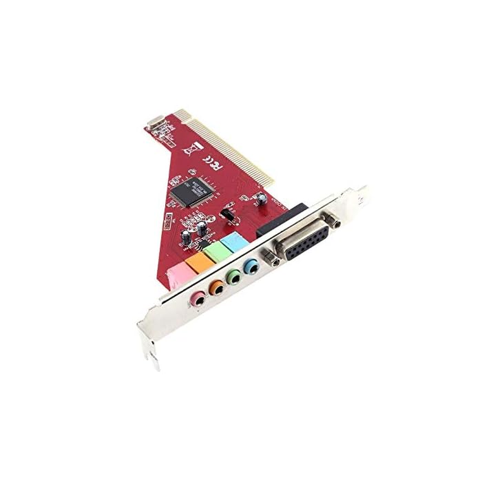 PCI-E 4 Channel 3.1 & 5.1 Sound Card – Enhance Audio Experience