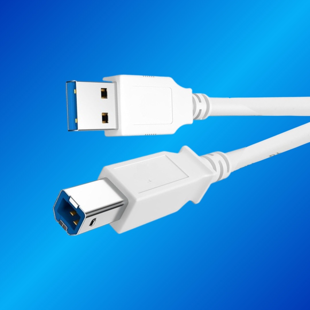 USB A to B Printer Cable | 1.5M, 3M, 5M, 10M | Fast & Reliable
