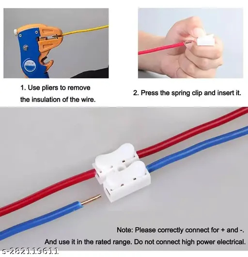 Buy Now Premium 220V PVC DB15 Wire Jointer 2-Pole Connector