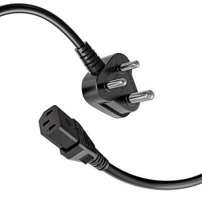 Portronics Konnect G4 350W Desktop Power Cable – 3-Pin, 1.2M