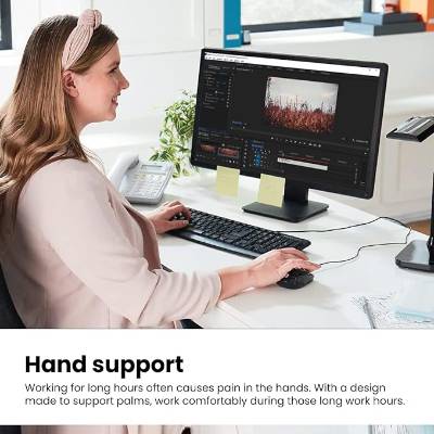 Portronics Toad 101 Wired Optical Mouse – 1200 DPI & Durable