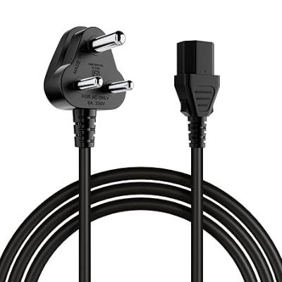 Portronics Konnect G4 350W Desktop Power Cable – 3-Pin, 1.2M