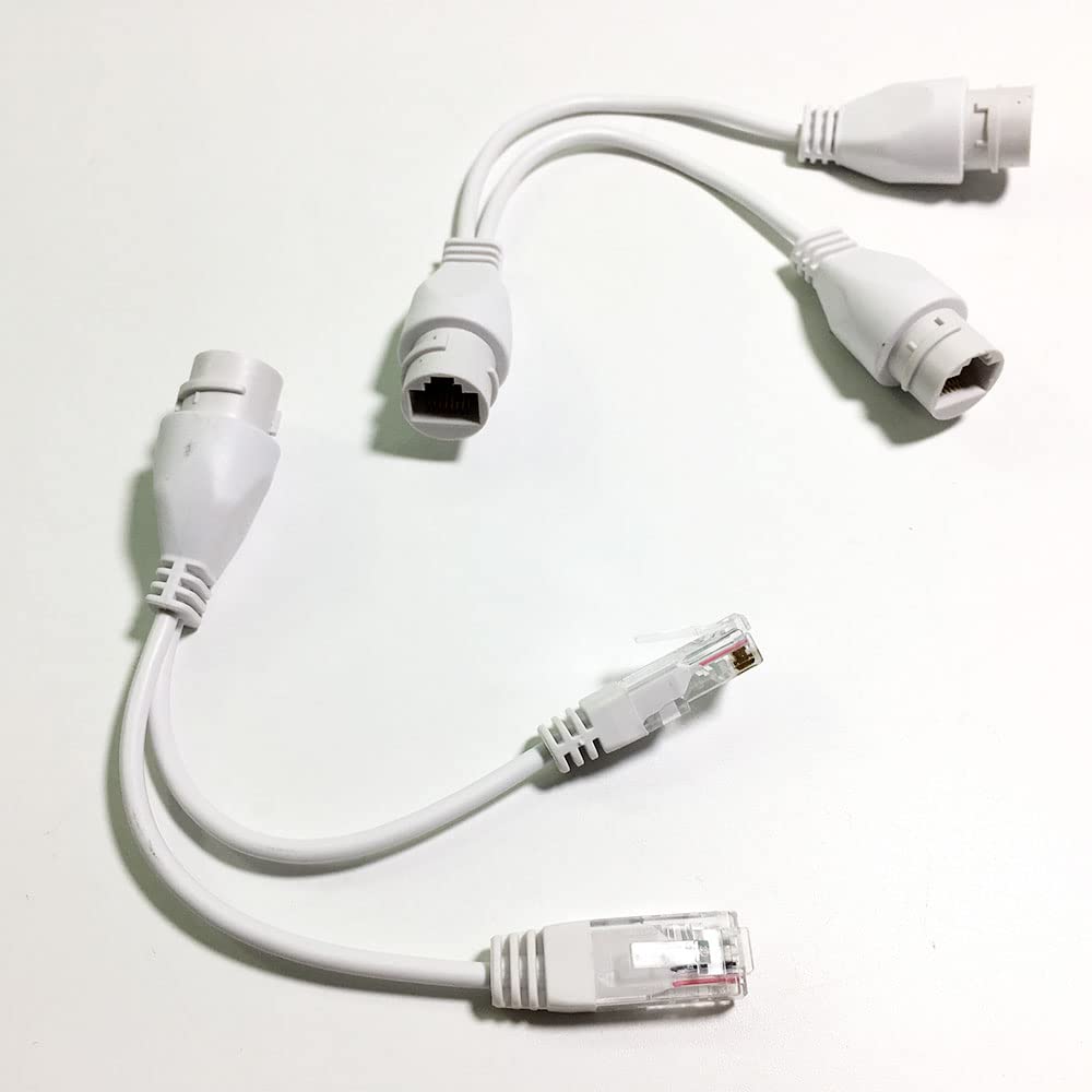 PoE Combiner/Mux & Splitter 3-Way RJ45 for Surveillance Cameras