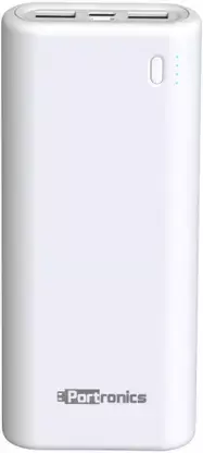 Portronics Indo 20X 20000mAh Power Bank | Dual USB Output