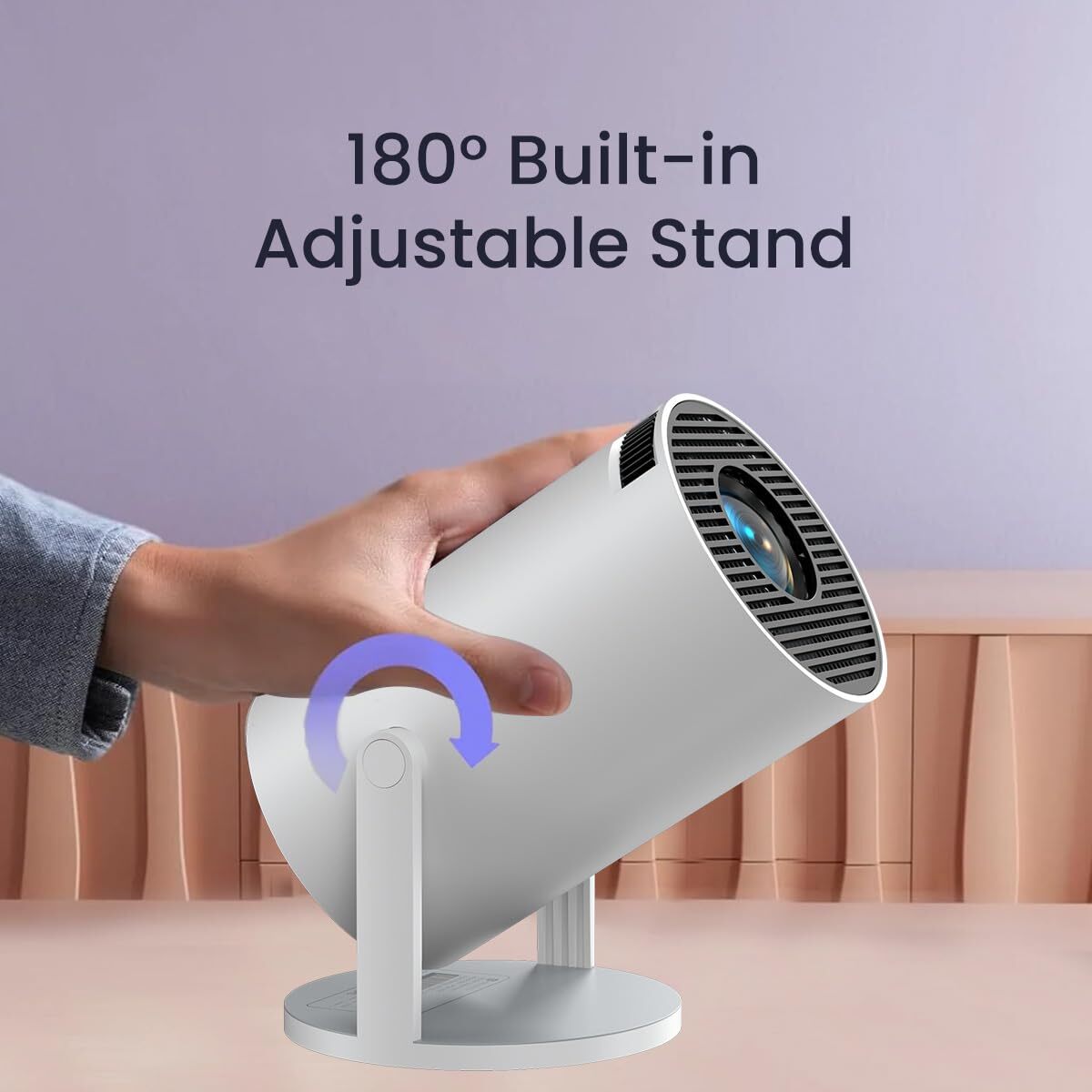 Portronics Beem 440 Smart Android LED Projector | HD & Bright