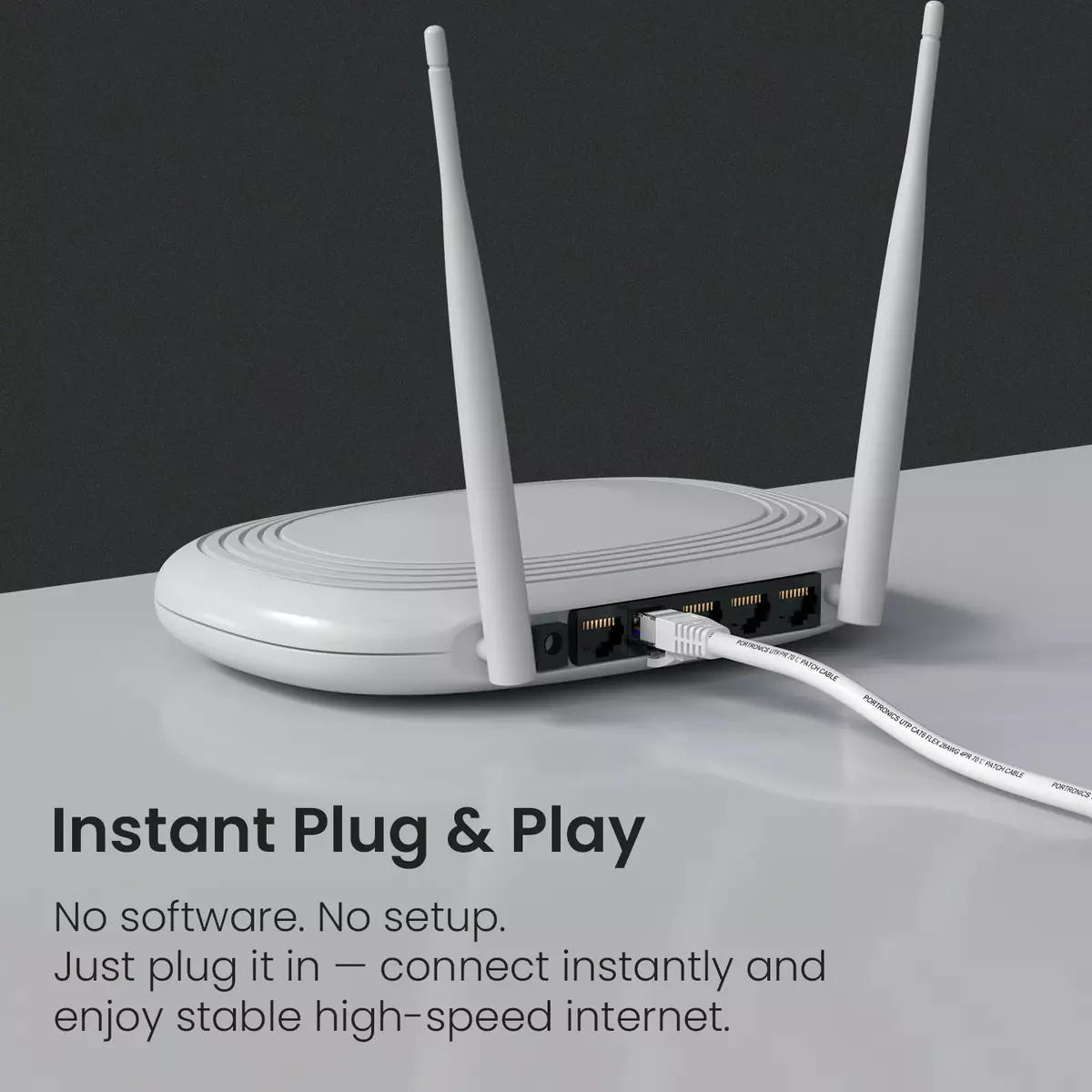 NetX10 CAT-6 RJ45 Ethernet Cable 10M | 1000 Mbps High-Speed LAN