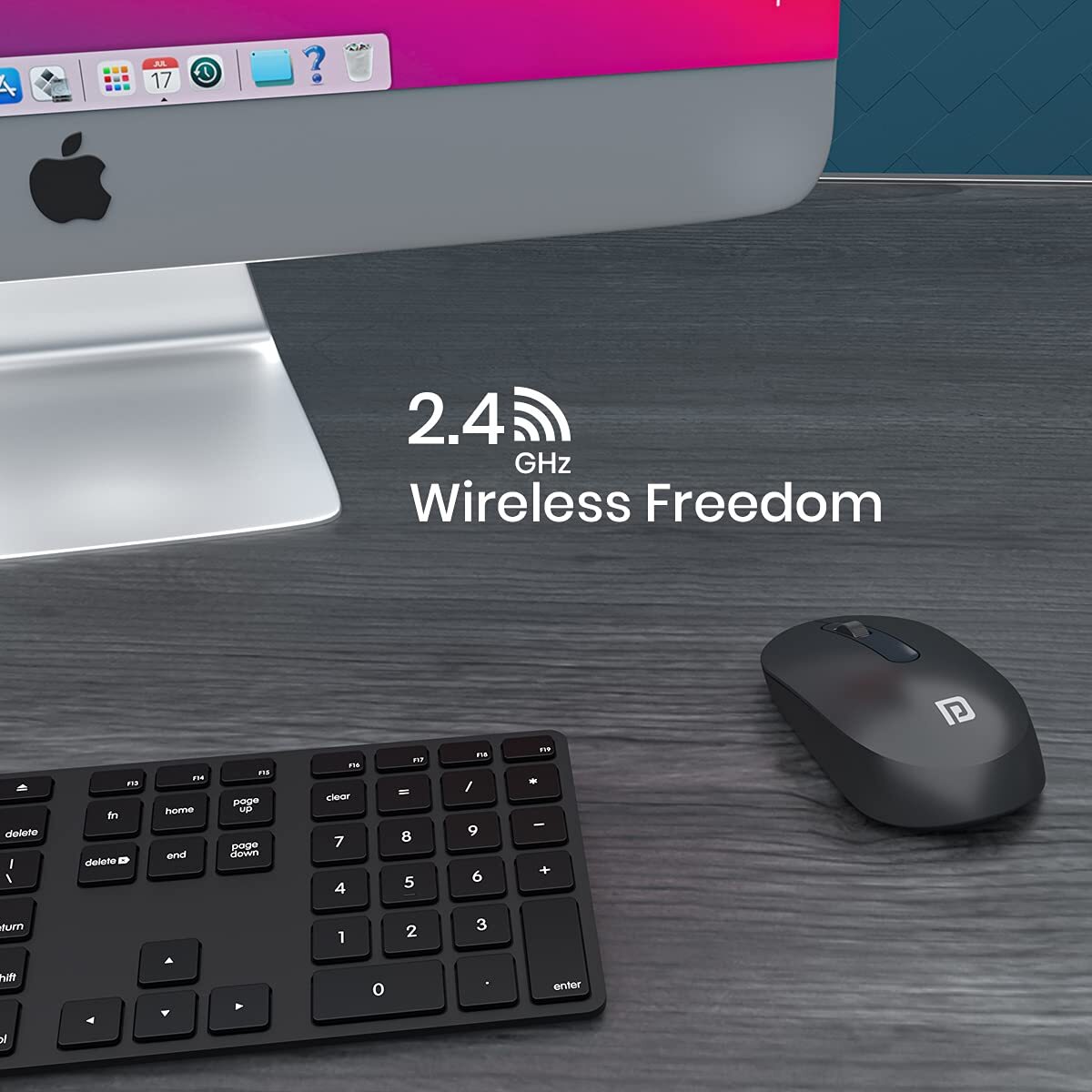 Buy Portronics Toad 13 Wireless Optical Mouse with 2.4GHz