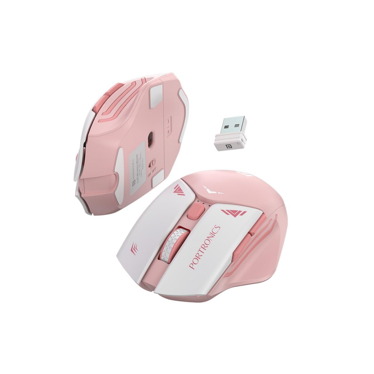 Portronics Vader Pro Wireless Gaming Mouse - Multiple Colors