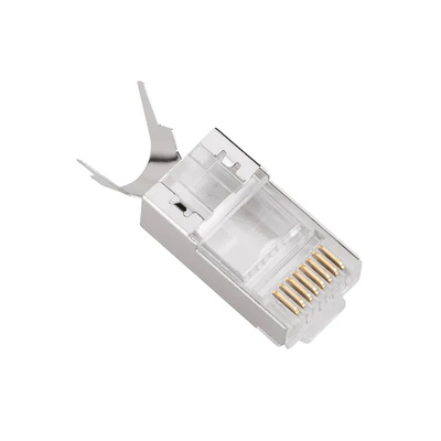 RJ45 Cat7 Plug Pack 100pcs – Boost Your Network, Order Now!