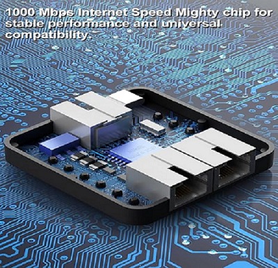 RJ45 Gigabit Network Splitter 1x2 & 1x4 | High-Speed LAN