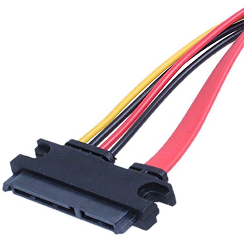 SATA 7+15 Male to Female Extension Cable - Durable & Flexible