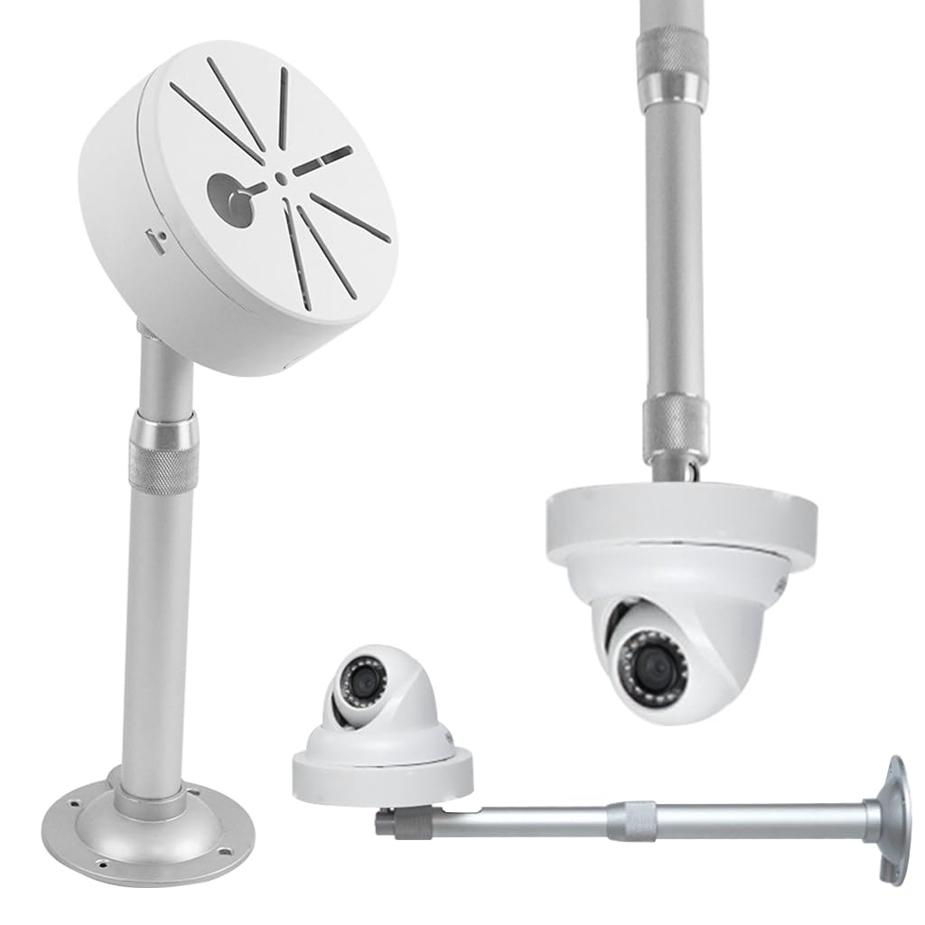 Buy Adjustable Security Camera Wall Mount | Durable Aluminum Bracket ...
