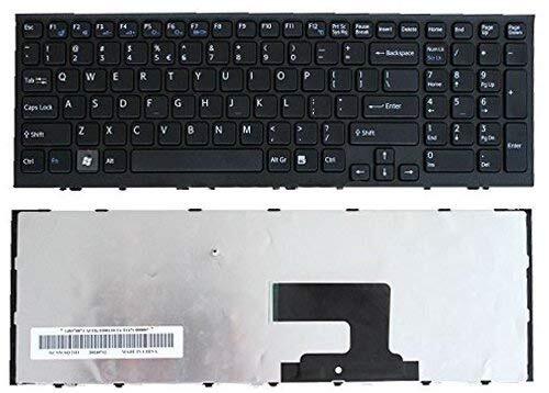 Laptop Keyboard Compatible with Sony VAIO VGN FW White