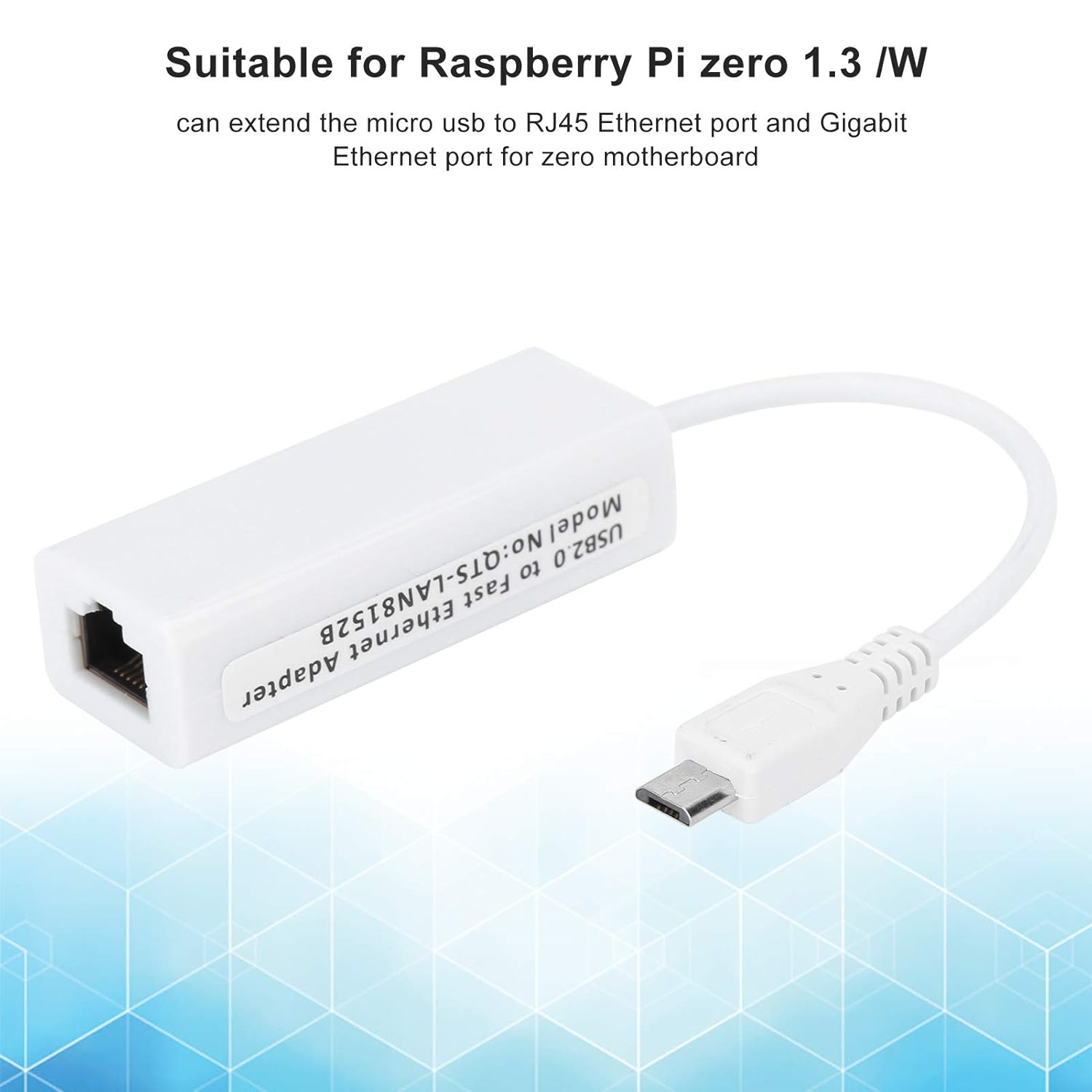 USB 2.0 Ethernet Adapter for Android, Windows & Pi Zero