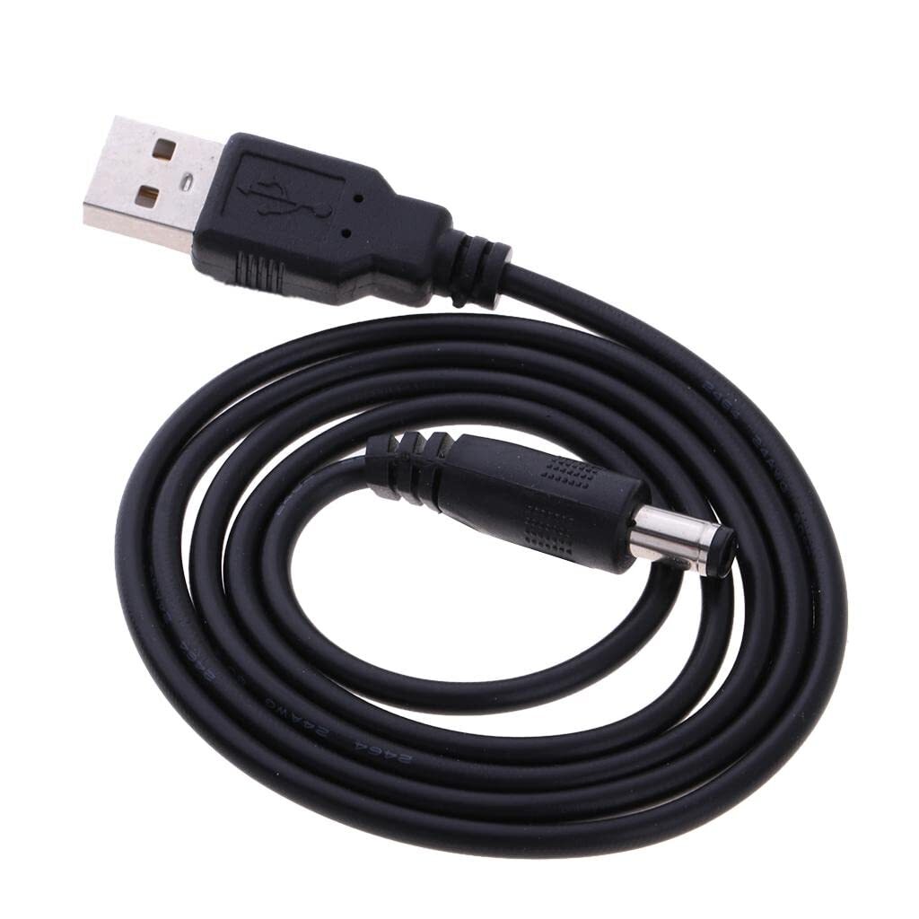 USB to DC 5V Power Cable | 5.5x2.1mm & 5.5x2.5mm Adapter