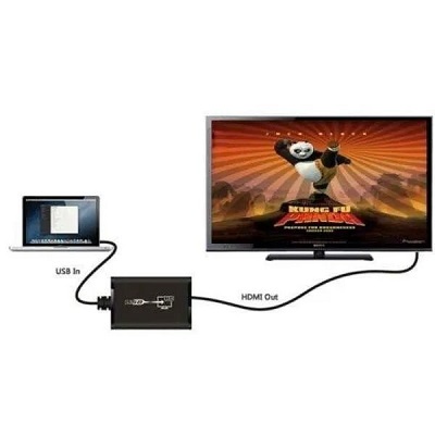 USB 3.0 to HDMI HD Video Adapter | Laptop to HDTV & Projector