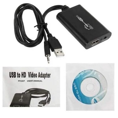 USB 3.0 to HDMI HD Video Adapter | Laptop to HDTV & Projector