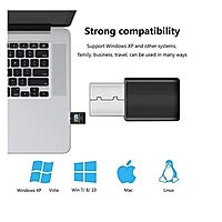 USB WiFi Adapter AC300 300Mbps | DVR Compatible Wireless Dongle