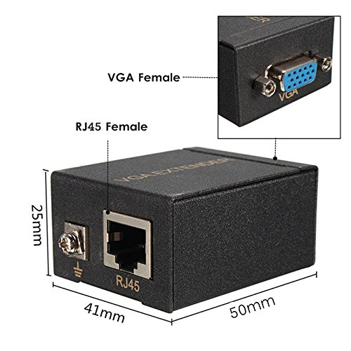 VGA Extender: 60m/100m Cat6 | Extend VGA Now!