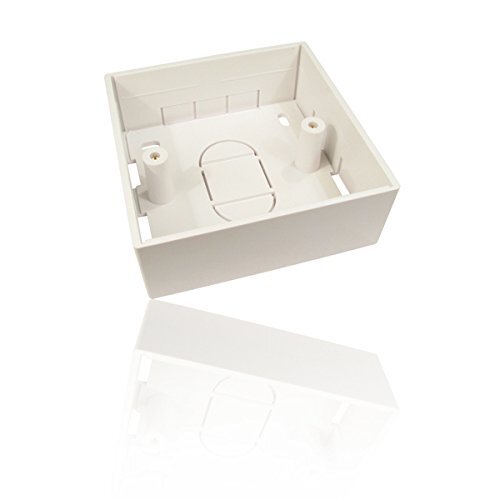 RJ45 CAT5 / CAT6 LAN Network Wall Gang/Mount Box