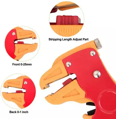 MT-02DX Wire Stripper, Self-Adjusting, Precise, Durable Tool