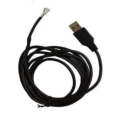 Champion Mantra USB Cable for Fingerprint Scanner Biometric (Black)